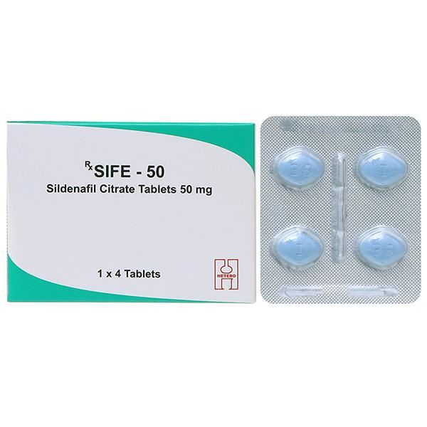 Sife-50 trị rối loạn cương dương (1 vỉ x 4 viên) - 02/2025 ...