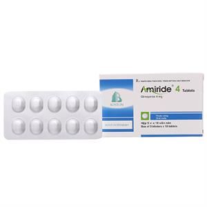 Amiride 4mg hộp 50 viên thuốc điều trị đái tháo đường tuyp II - 12/2024 ...
