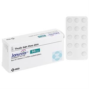 Thuốc Januvia 100mg trị đái tháo đường tuýp 2 (2 vỉ x 14 viên) - 01/ ...