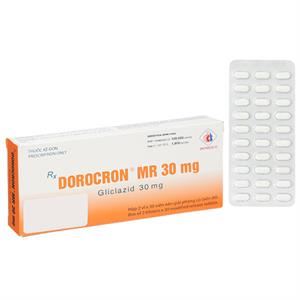 Thuốc Diamicron MR 30mg trị đái tháo đường tuýp 2 (2 vỉ x 30 viên) - 02 ...