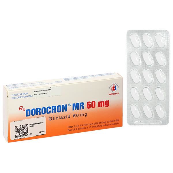 Gliclada 30mg trị đái tháo đường tuýp 2 không phụ thuộc insulin (8 vỉ x ...