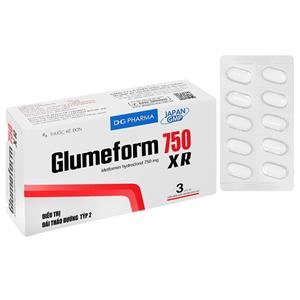 Thuốc Glumeform 500 trị đái tháo đường tuýp 2 (10 vỉ x 10 viên) - 05/ ...