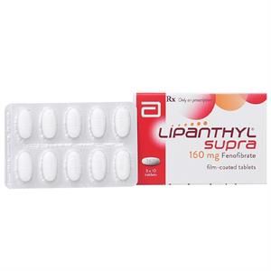 Thuốc Lipanthyl NT 145mg Abbott trị tăng Cholesterol máu - 10/2025 ...