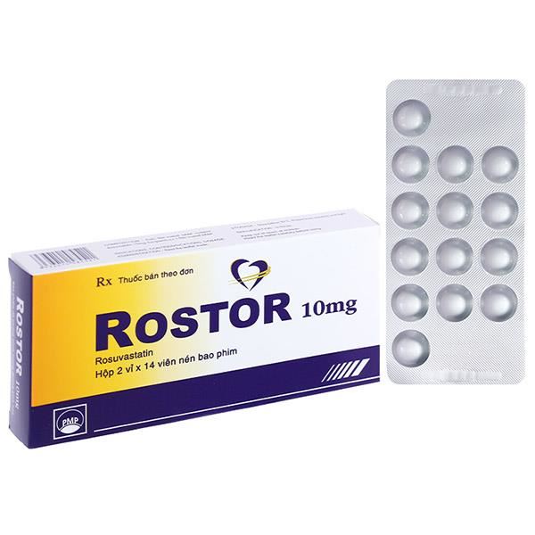 Rosuvastatin Stella 10mg trị rối loạn mỡ máu (3 vỉ x 10 viên) - 06/2025 ...