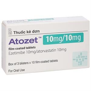 Atozet 10mg/20mg phòng ngừa các bệnh tim mạch (3 vỉ x 10 viên) - 12/ ...