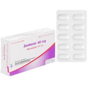 Atorvastatine EG 40mg trị rối loạn lipid máu (3 vỉ x 10 viên) - 02/2025 ...