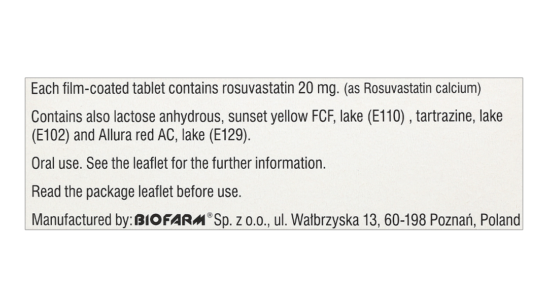 Rosutrox 20mg điều trị rối loạn lipid máu, phòng ngừa biến cố tim mạch ...