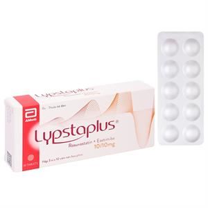 Lypstaplus 20/10mg điều trị tăng cholesterol máu nguyên phát (3 vỉ x 10 ...