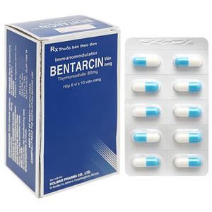 Bentarcin 80mg hỗ trợ tăng cường miễn dịch (6 vỉ x 10 viên) - 12/2024 ...