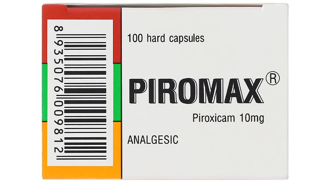 Piromax 10mg điều trị triệu chứng viêm xương khớp (10 vỉ x 10 viên ...