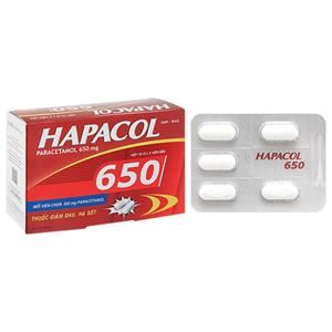 Thuốc Paracetamol 500mg giảm đau, hạ sốt (10 vỉ x 10 viên) - 12/2024 ...