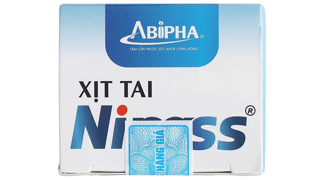 Dung dịch xịt tai Nipass hỗ trợ giảm viêm tai, kháng khuẩn chai 30ml ...