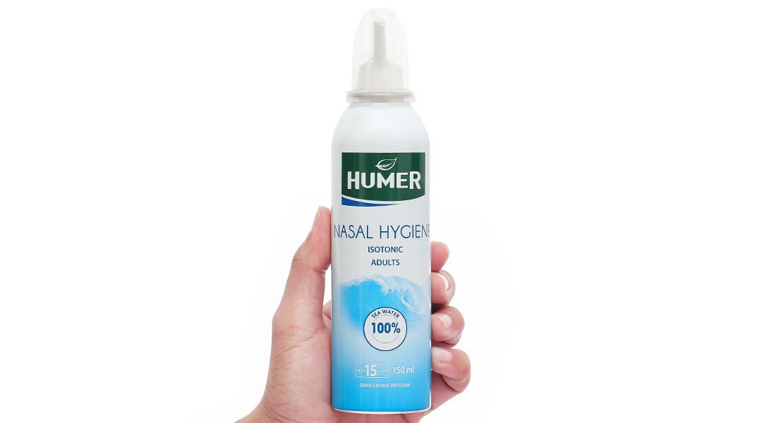 Dung dịch xịt mũi Humer Nasal Hygiene vệ sinh mũi hằng ngày chai 150ml ...