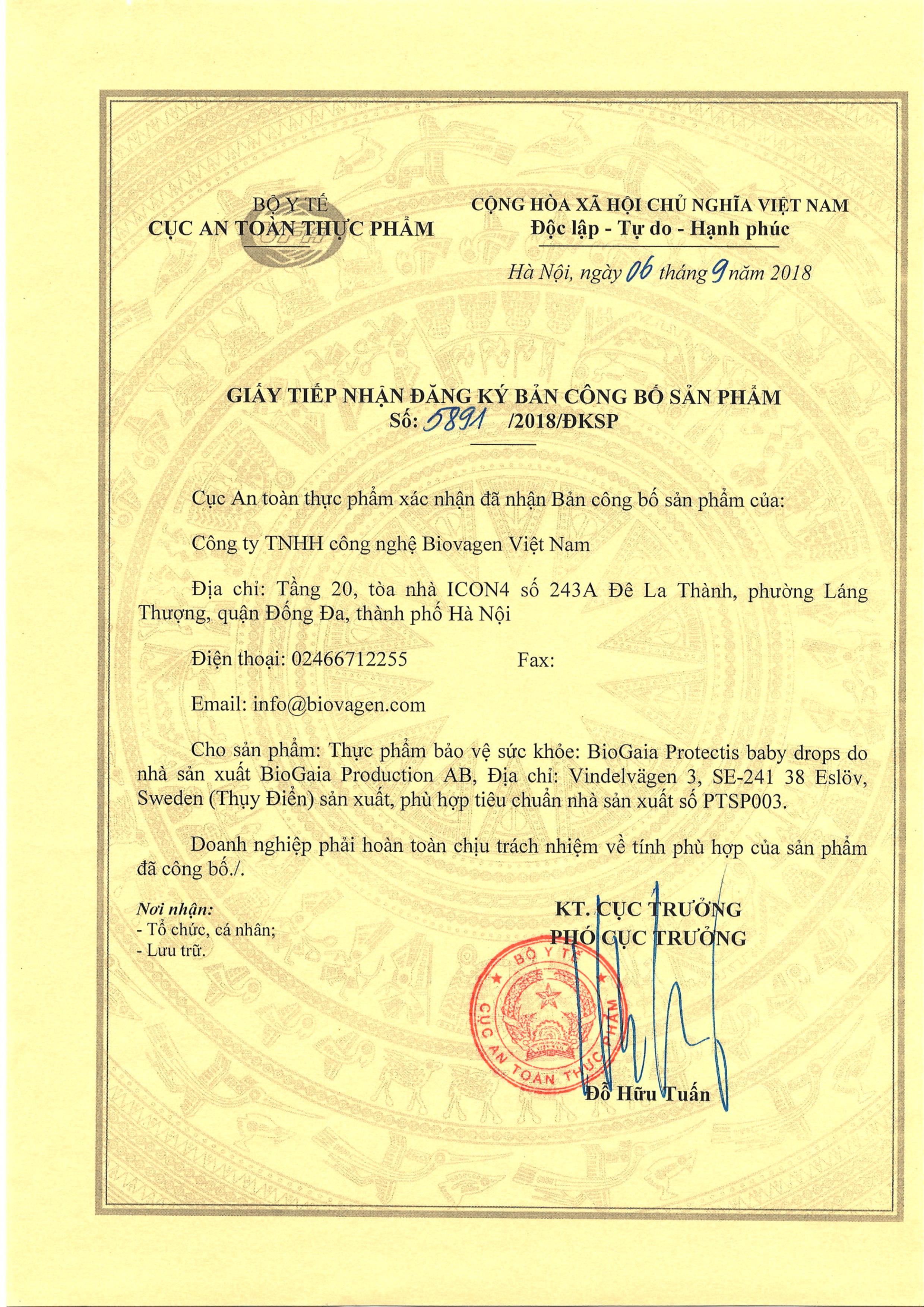 Biogaia Protectics Baby Drops chai 5ml - 10/2025 | nhathuocankhang.com