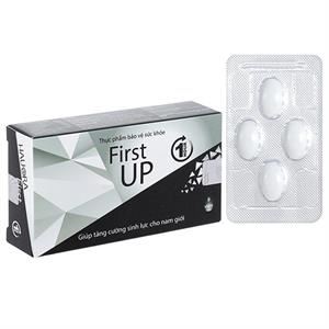 Viên ngậm Hauora First Up 1 Hour tăng cường sinh lực nam giới hộp 8 ...