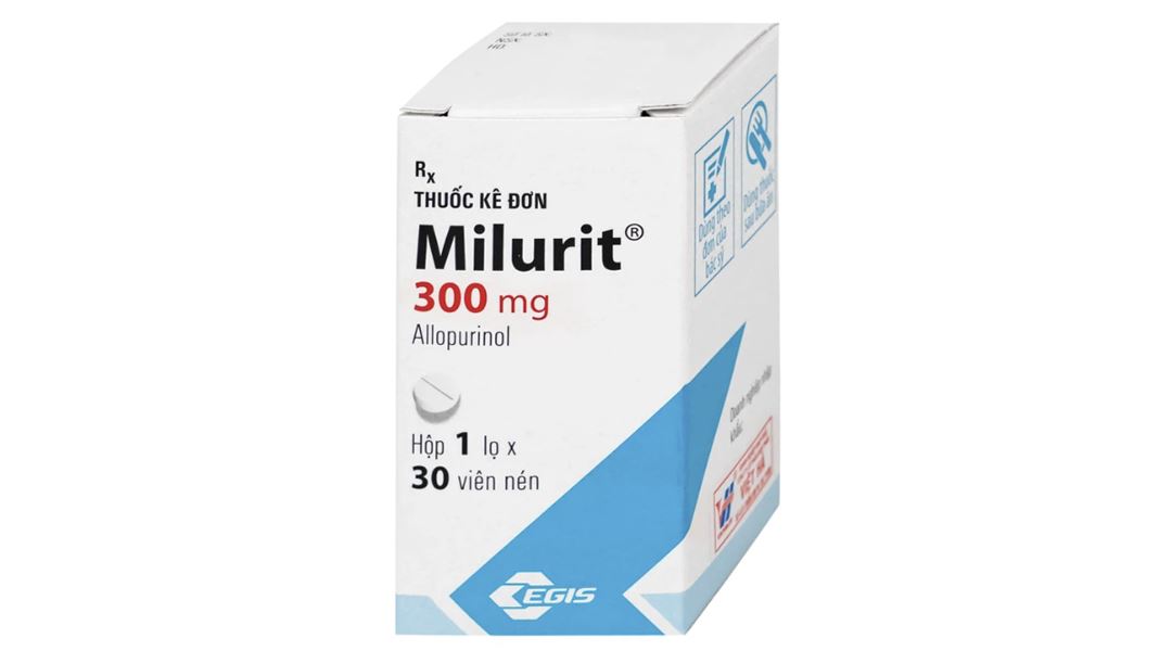 Thuốc Milurit 300mg trị gout, tăng acid uric huyết - 08/2025 ...