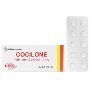 Thuốc Cocilone 1mg phòng và trị gout cấp - 01/2025 | nhathuocankhang.com