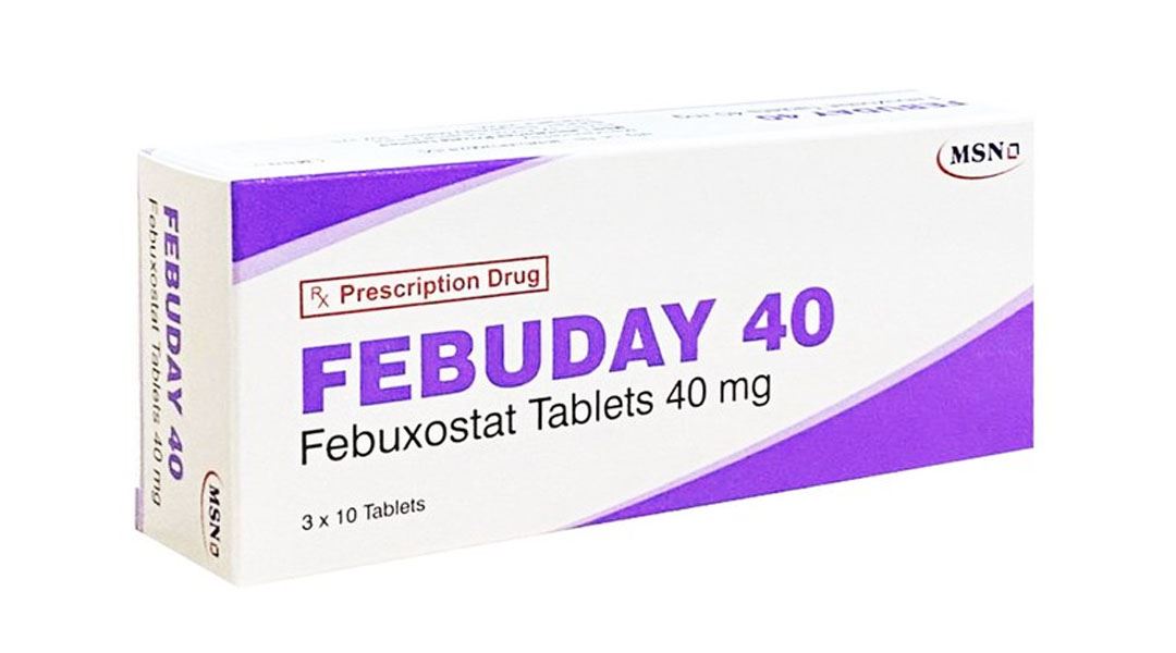 Febuday 40 điều trị chứng tăng acid uric huyết (3 vỉ x 10 viên) - 04/ ...