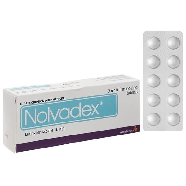 Thuốc Nolvadex-D 20mg trị ung thư vú (3 vỉ x 10 viên) - 09/2025 ...