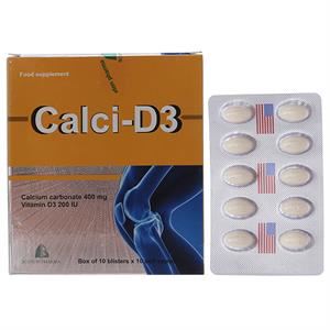 Viên uống giúp xương chắc khỏe Calci-D3 Boston Pharma hộp 100 viên - 12 ...
