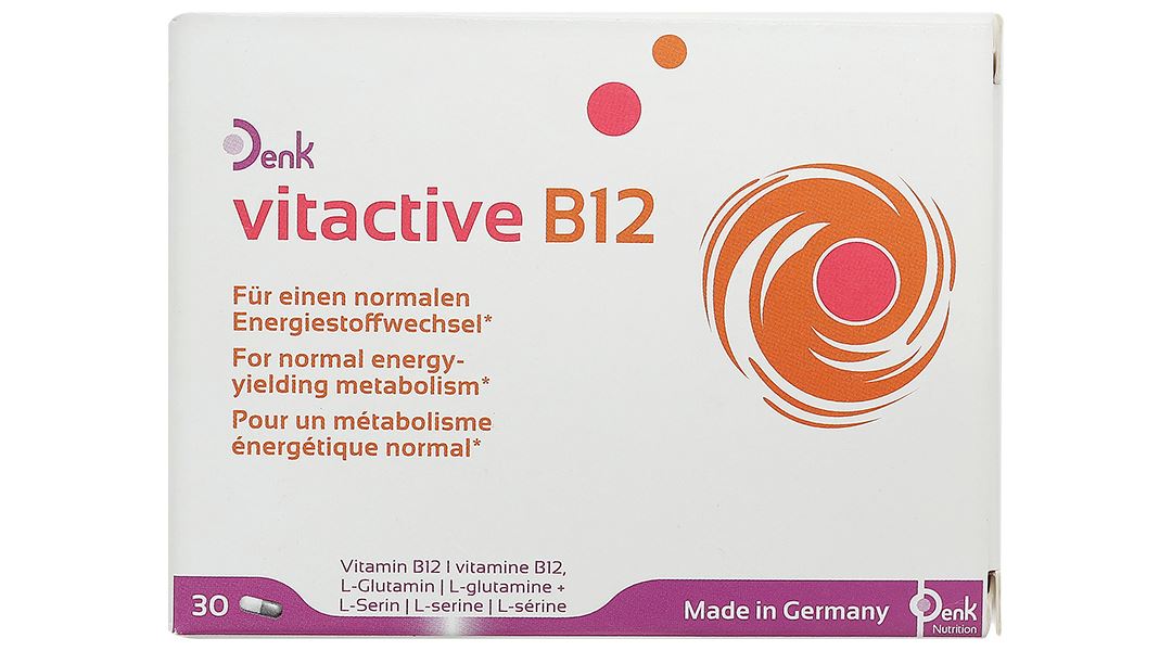 Thực phẩm bảo vệ sức khỏe Vitactive B12 Denk hộp 30 viên - 01/2026 ...