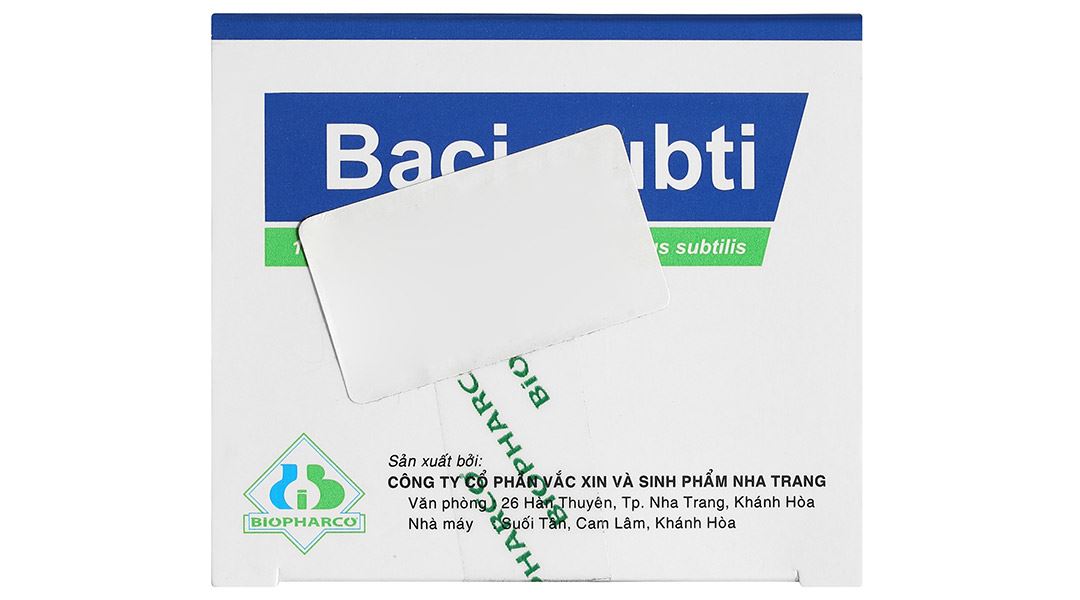 Baci-subti hỗ trợ điều trị tiêu chảy, viêm ruột, rối loạn tiêu hóa (6 ...