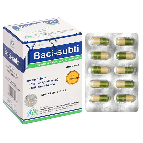 Thông tin Bacillus subtilis | Nhà thuốc An Khang