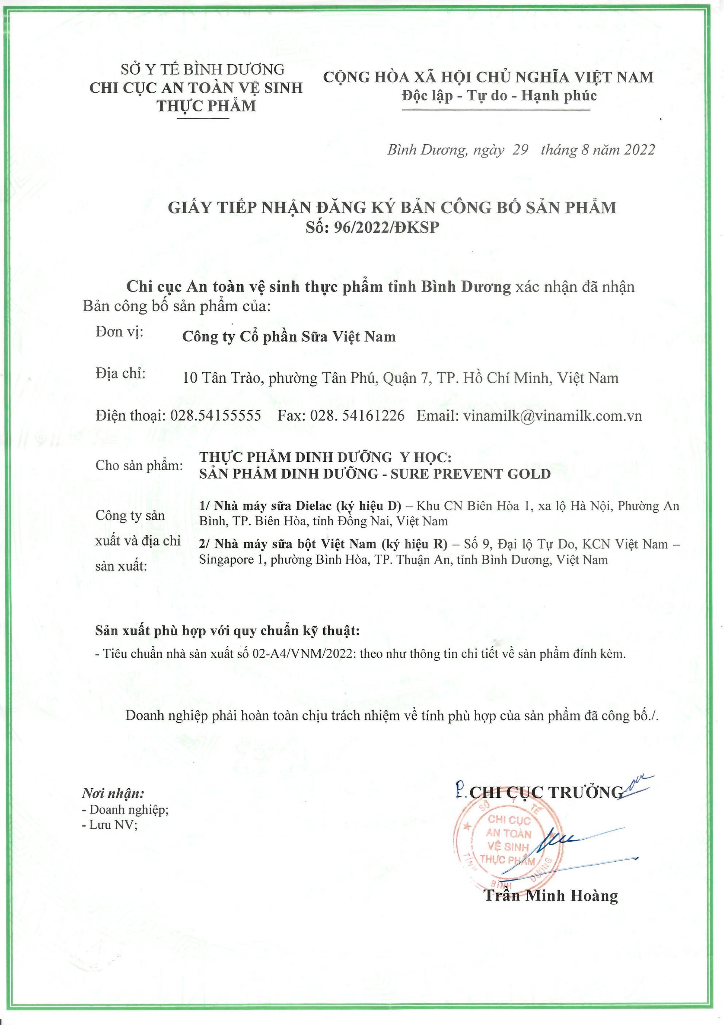 Sữa bột Sure Prevent Gold lon 400g - 01/2026 | nhathuocankhang.com