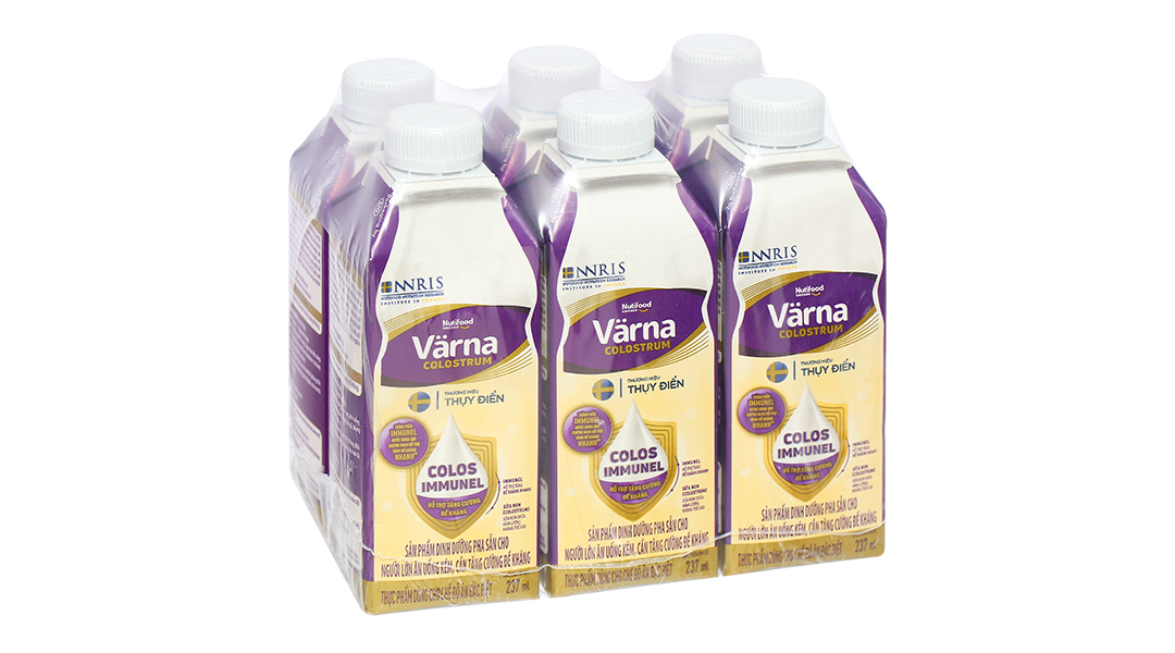 Sữa Nước Dinh Dưỡng Varna Colostrum lốc 6 chai x 237ml - 09/2025 ...