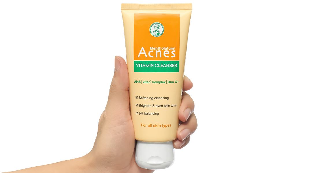 Kem rửa mặt Acnes Vitamin sáng da, mờ sẹo thâm tuýp 100g - 01/2026 ...