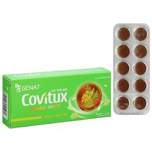 Kẹo Thảo Mộc Covitux hộp 10 viên - 04/2026 | nhathuocankhang.com