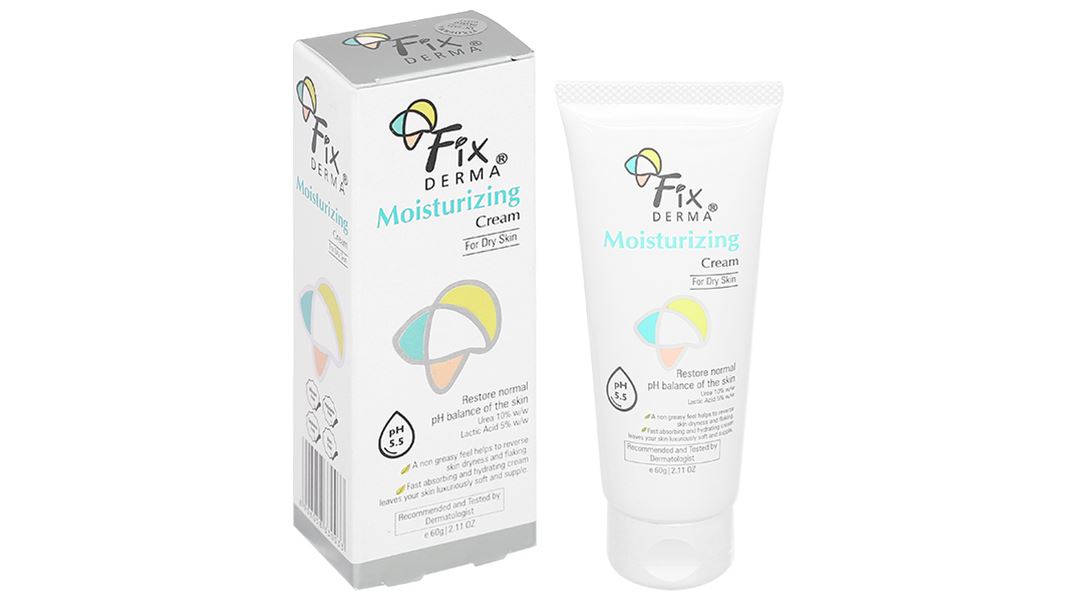 Kem Fixderma Moisturizing giúp giữ ẩm, giảm tình trạng khô và bong tróc ...