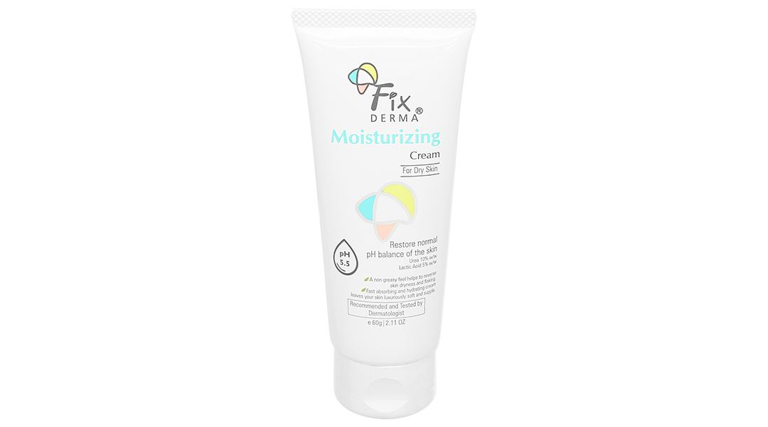 Kem Fixderma Moisturizing giúp giữ ẩm, giảm tình trạng khô và bong tróc ...