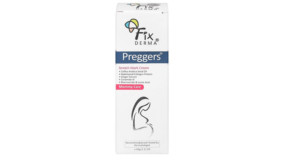 Kem Fixderma Preggers Stretch Mark giúp ngừa rạn da, dưỡng ẩm dành cho ...