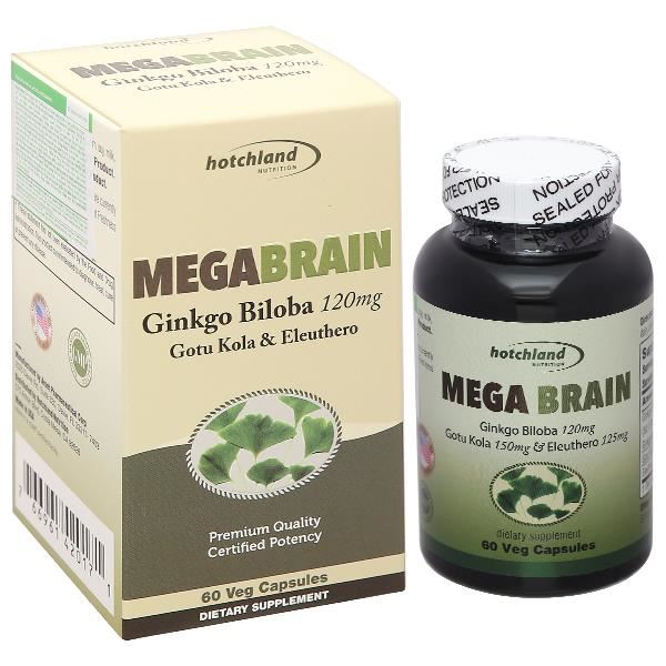 Mega Brain lọ 60 viên - 12/2025 | nhathuocankhang.com