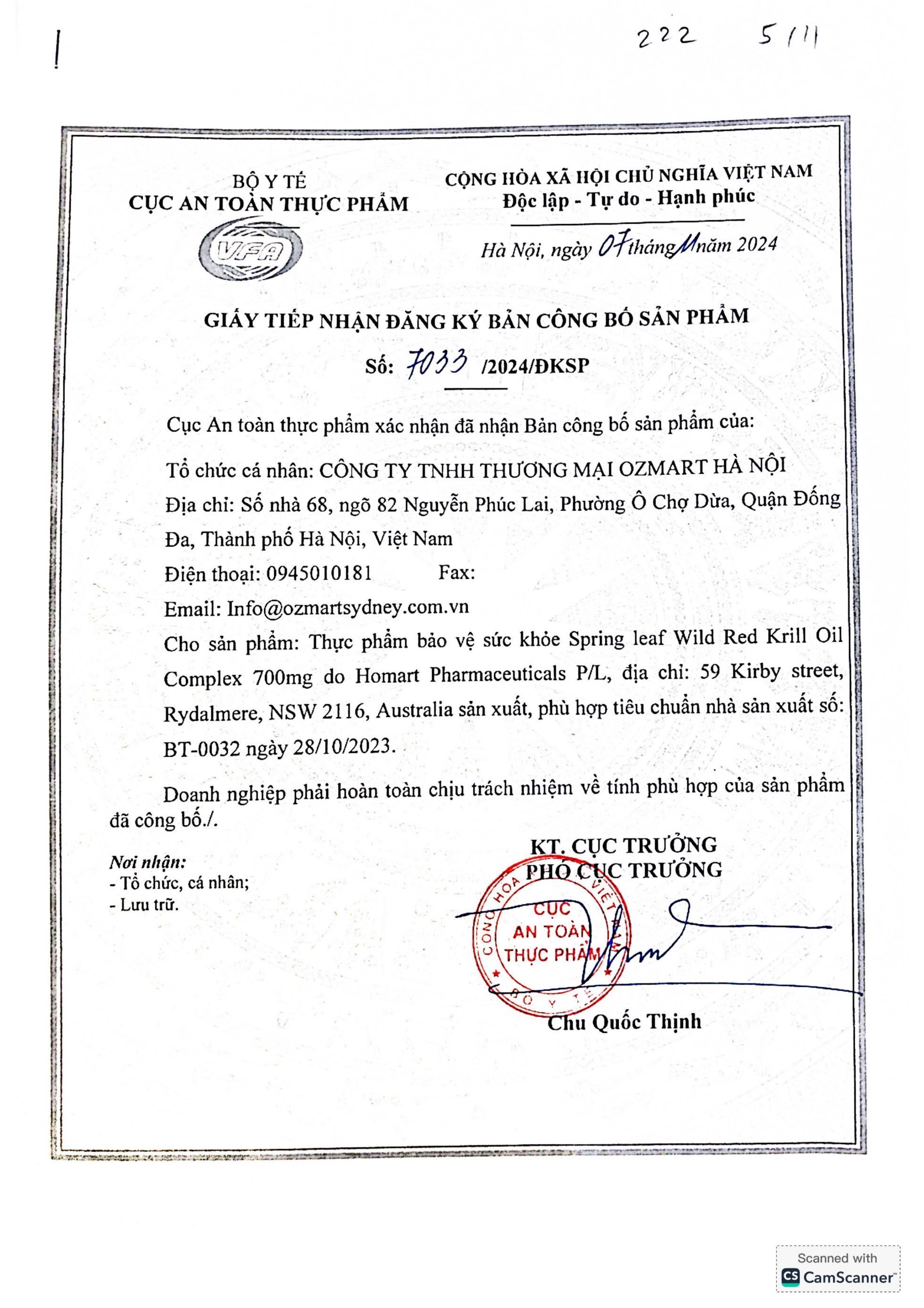 Thực phẩm bảo vệ sức khỏe Springleaf Wild Red Krill Oil Complex 700mg ...