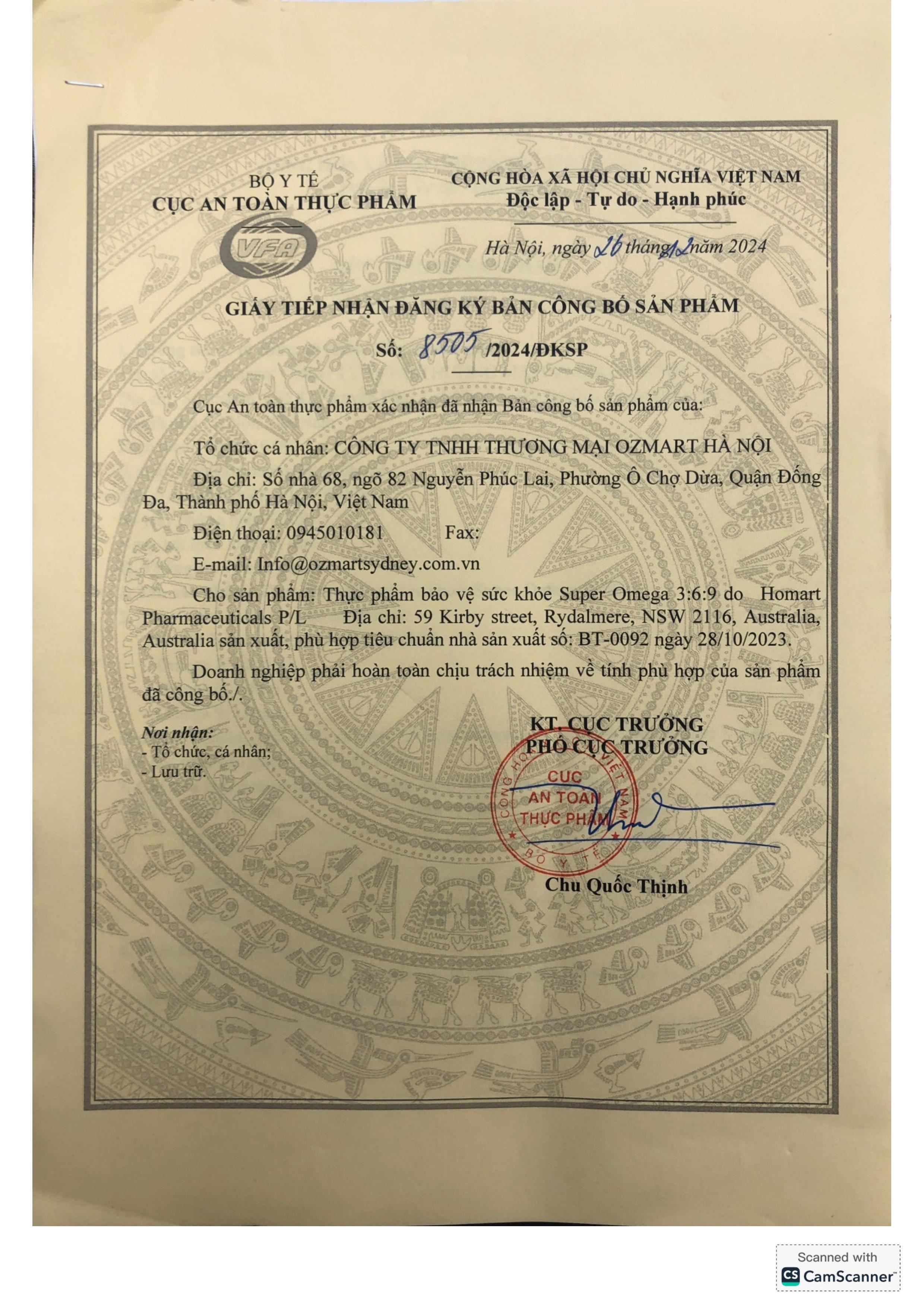 Thực phẩm bảo vệ sức khỏe SpringLeaf Super Omega 3:6:9 lọ 180 viên - 09 ...