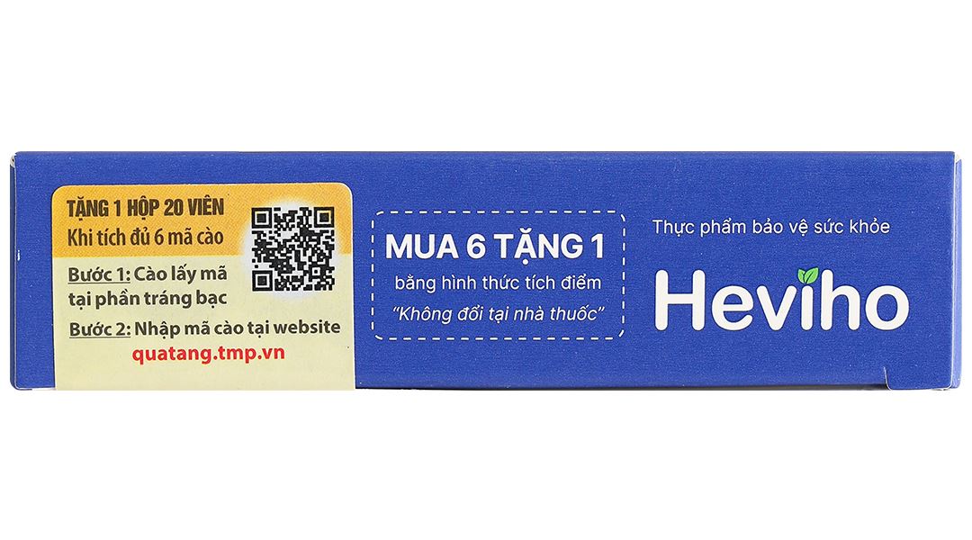 Heviho hộp 20 viên - 12/2025 | nhathuocankhang.com