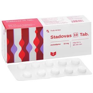 Thuốc Stadovas 5 Cap trị tăng huyết áp, đau thắt ngực - 08/2025 ...