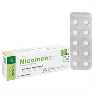 Thuốc Pecrandil 5mg Hà Tây trị đau thắt ngực - 01/2026 ...