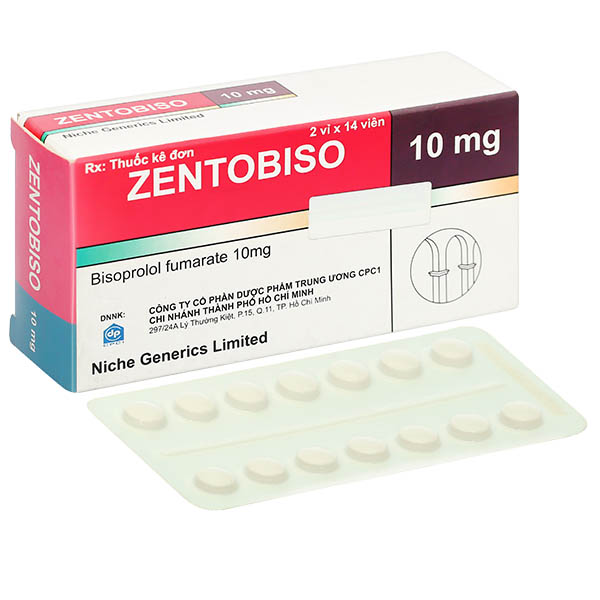 Concor COR 2.5mg trị bệnh suy tim mạn tính ổn định (3 vỉ x 10 viên ...