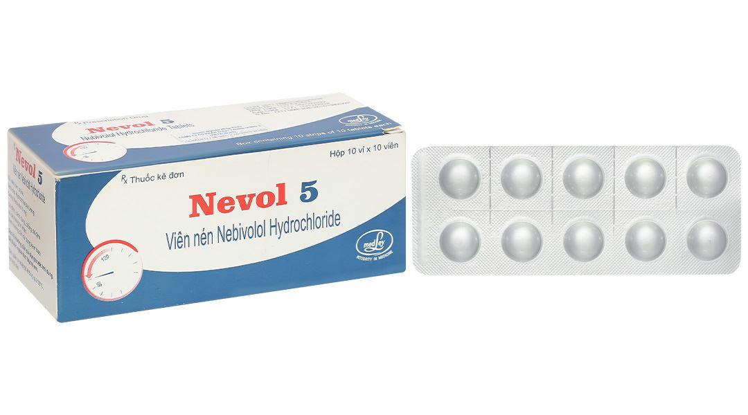Nevol 5 điều trị tăng huyết áp vô căn (10 vỉ x 10 viên) - 09/2025 ...
