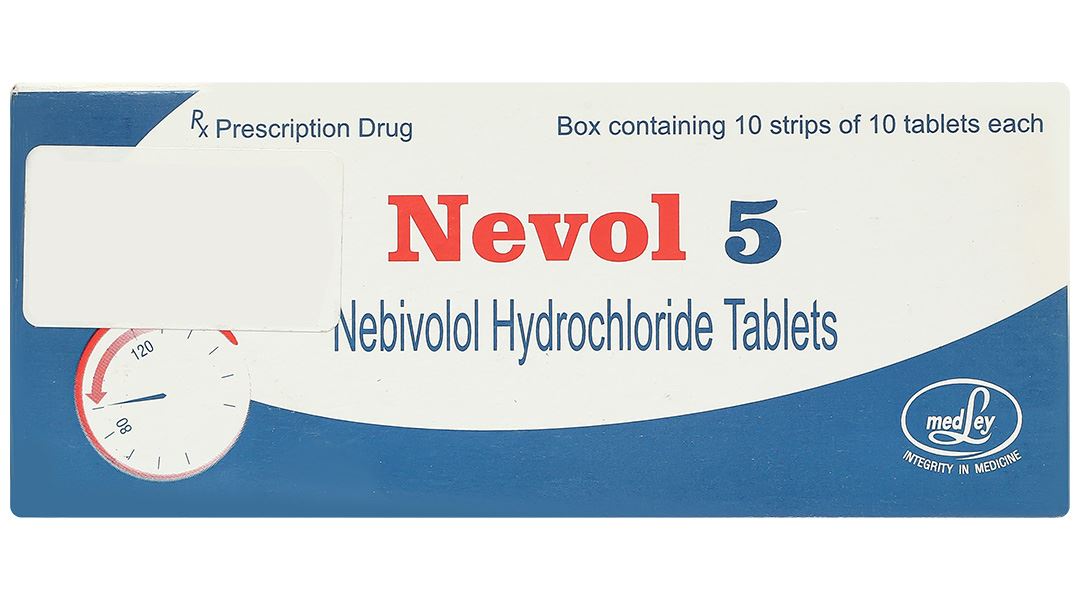 Nevol 5 điều trị tăng huyết áp vô căn (10 vỉ x 10 viên) - 09/2025 ...