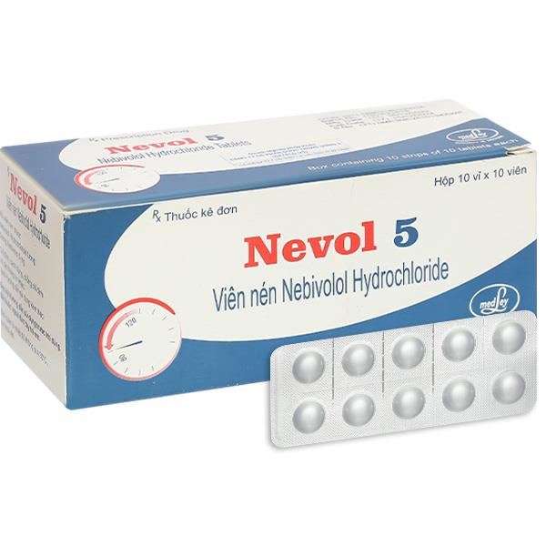 Nevol 5 điều trị tăng huyết áp vô căn (10 vỉ x 10 viên) - 11/2024 ...