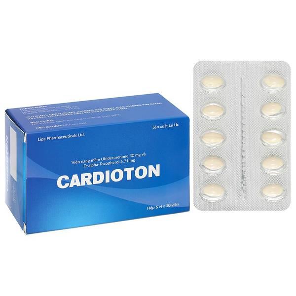 Thuốc Cardioton 30mg trị tăng huyết áp và thiếu máu ở tim - 09/2025 ...