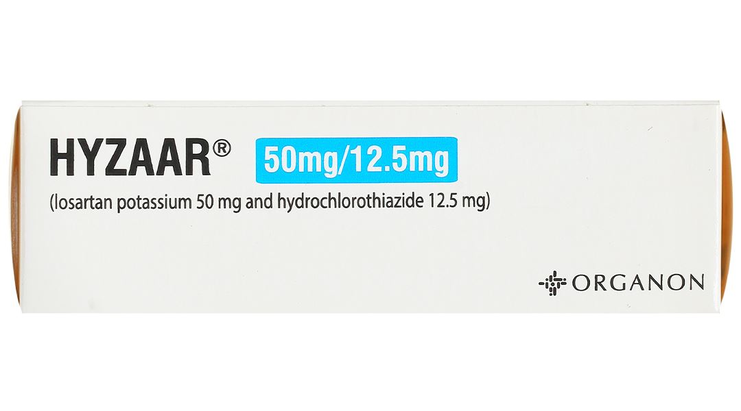 Hyzaar 50/12.5mg trị tăng huyết áp (2 vỉ x 14 viên) - 08/2025 ...