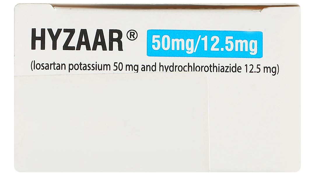Hyzaar 50/12.5mg trị tăng huyết áp (2 vỉ x 14 viên) - 08/2025 ...