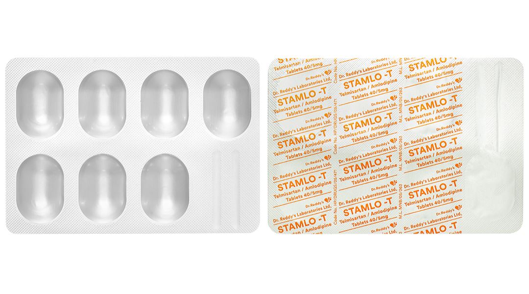 Stamlo-T 40/5mg điều trị tăng huyết áp vô căn (4 vỉ x 7 viên) - 10/2025 ...