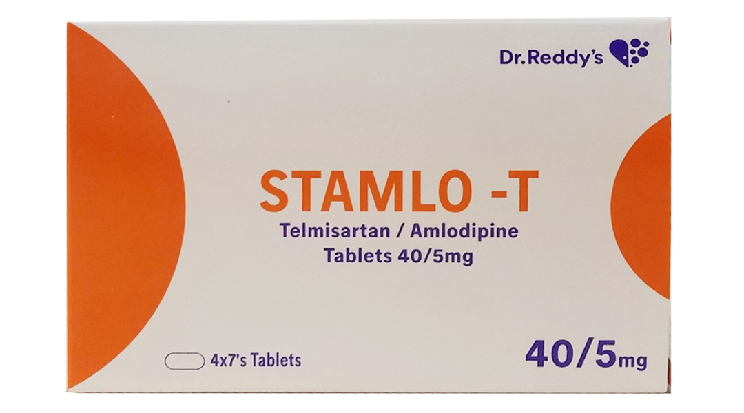 Stamlo-T 40/5 mg điều trị tăng huyết áp vô căn (4 vỉ x 7 viên) - 11/ ...