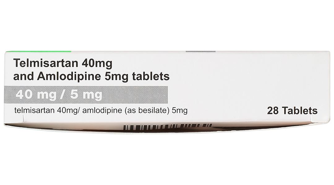 Telmisartan 40mg and Amlodipine 5mg tablets điều trị tăng huyết áp (2 ...